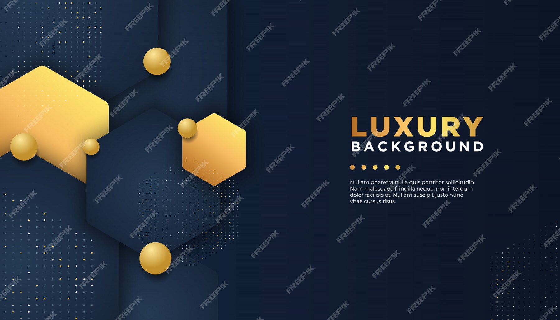 Premium Vector Dark Abstract Background With Overlap Layers Golden