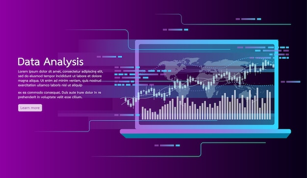 Data analysis concept banner. research | Premium Vector Data analysis concept banner. research | Premium Vector