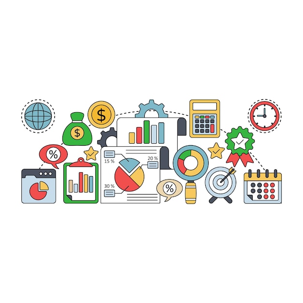 Premium Vector | Data analytics illustration, modifiable vector Premium Vector | Data analytics illustration, modifiable vector