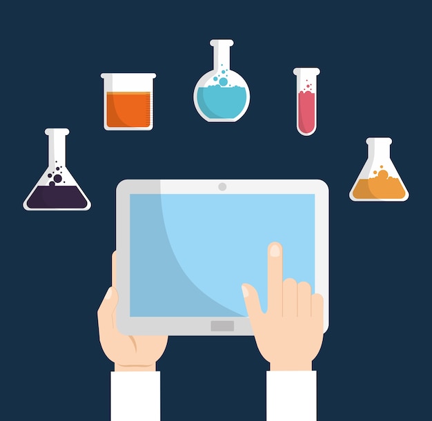 Premium Vector | Data science design Premium Vector | Data science design