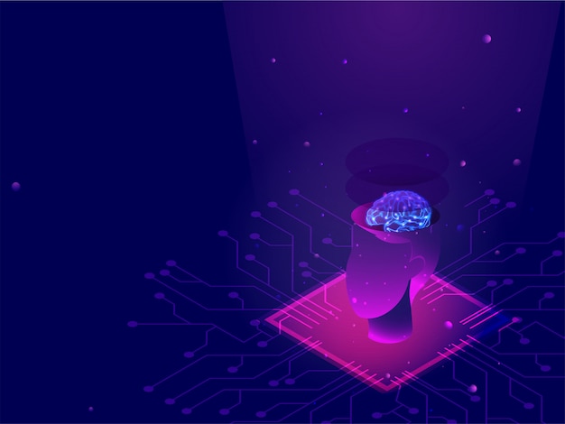 Premium Vector | Deep learning concept. Premium Vector | Deep learning concept.
