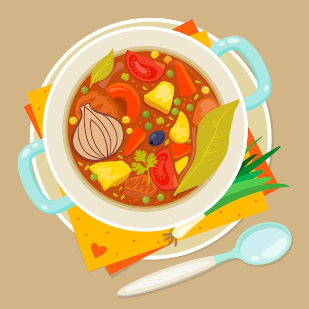Delicious comfort food concept | Free Vector Delicious comfort food concept | Free Vector