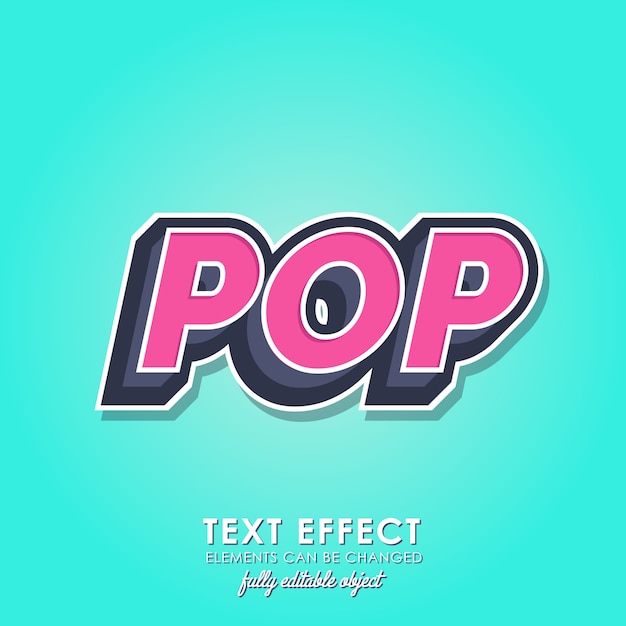 Premium Vector Detailed Text Effect With Modern 3d Design