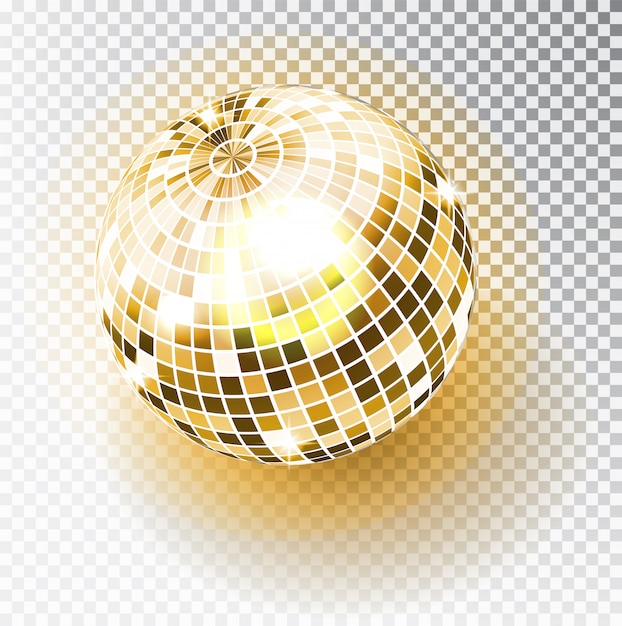 Premium Vector Disco Ball Isolated Illustration Night Club Party