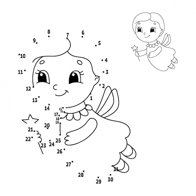 Premium Vector | Dot to dot. Premium Vector | Dot to dot.