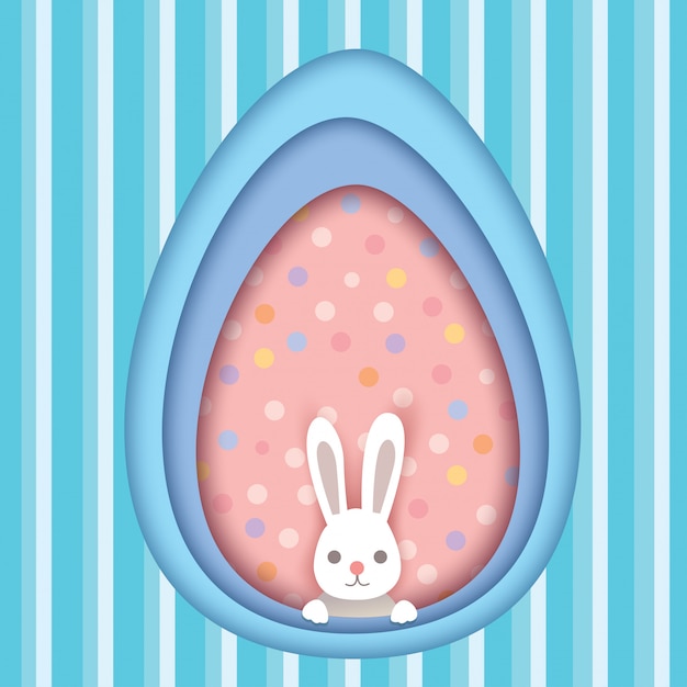 Premium Vector | Easter egg card Premium Vector | Easter egg card