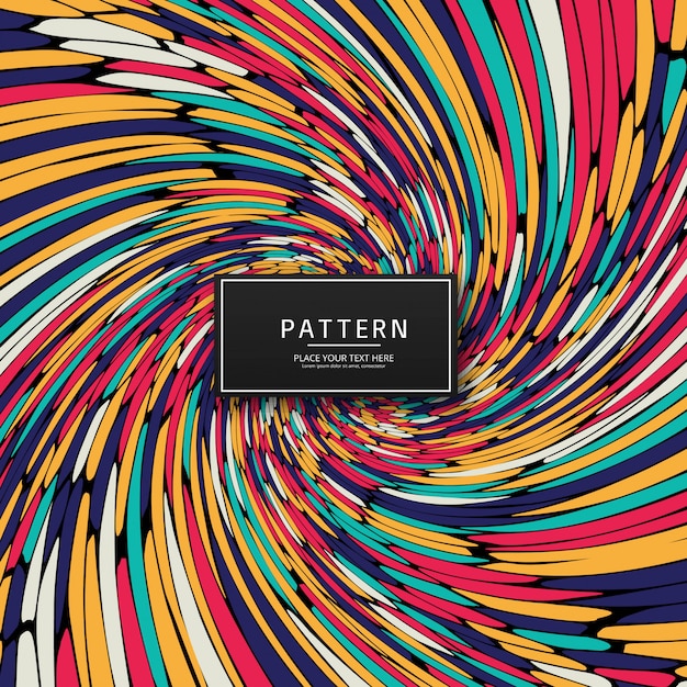 Free Vector | Elegant colorful swirl pattern background Free Vector | Elegant colorful swirl pattern background