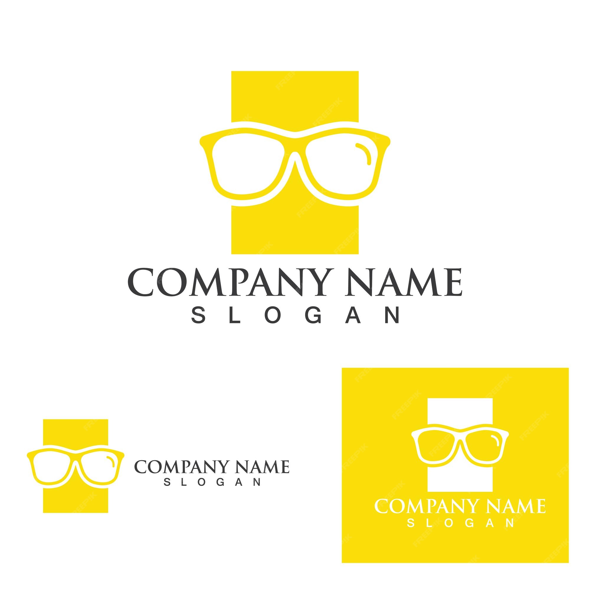 Premium Vector Eyeglasses Logo And Symbol Vector Image
