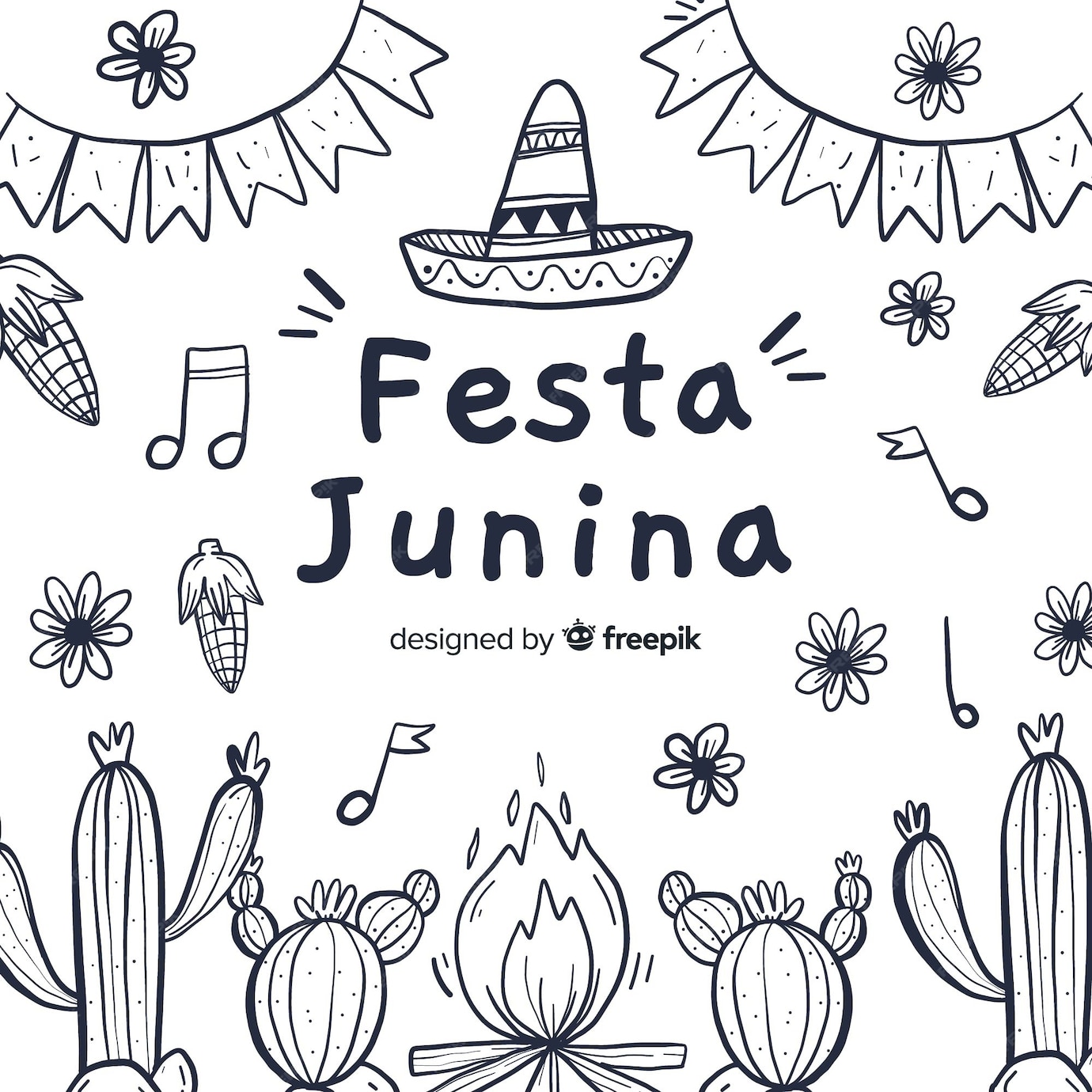 Premium Vector | Festa junina Premium Vector | Festa junina