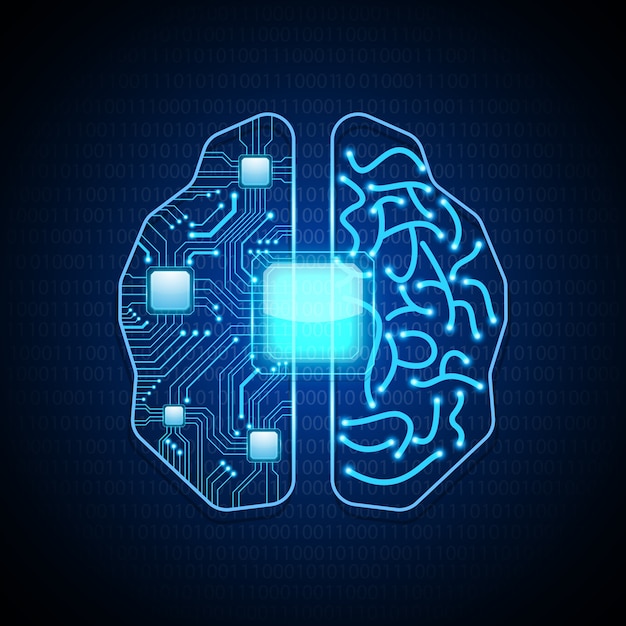 Premium Vector | Future brain technology. Premium Vector | Future brain technology.