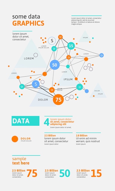 Premium Vector | Futuristic infographic. information aesthetic . complex data threads graphic ...