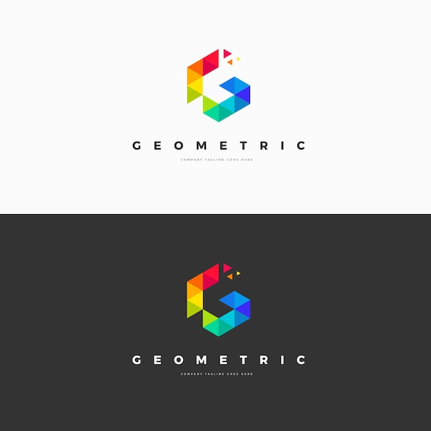 Premium Vector | Geometric letter g logo template Premium Vector | Geometric letter g logo template