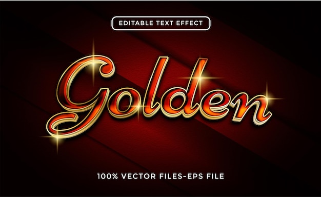 Premium Vector | Gold editable text effect premium vector Premium Vector | Gold editable text effect premium vector
