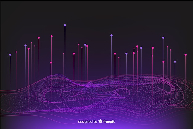 Gradient data system background design Vector | Free Download Gradient data system background design Vector | Free Download