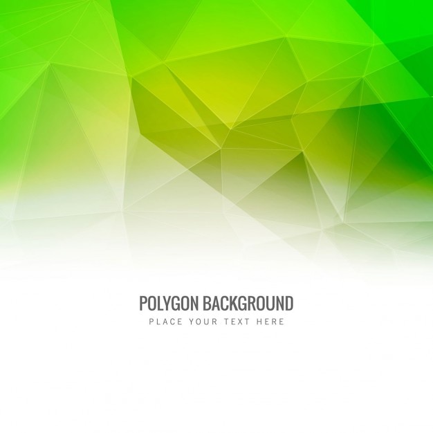 Free Vector | Green polygonal background Free Vector | Green polygonal background
