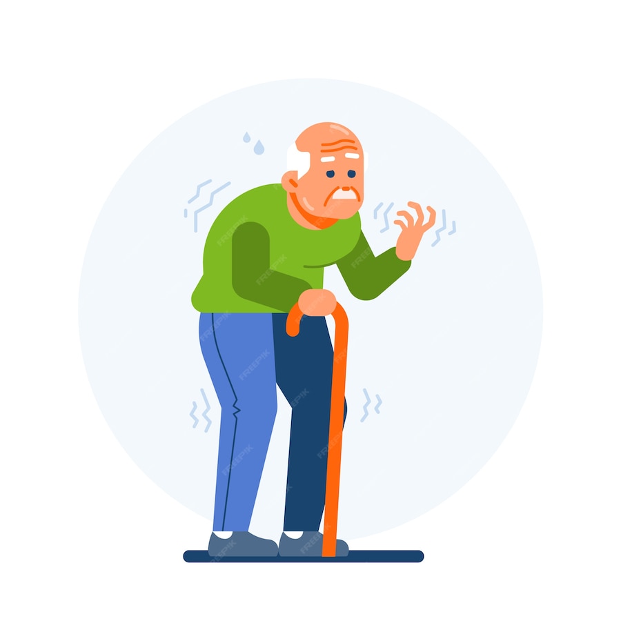 Free Vector | Hand drawn flat design parkinson illustration Free Vector | Hand drawn flat design parkinson illustration