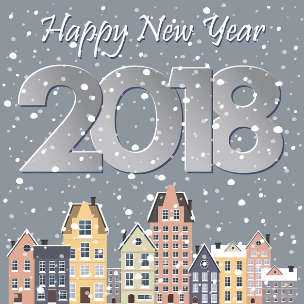 Premium Vector | Happy new year poster Premium Vector | Happy new year poster