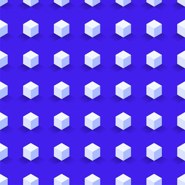 Premium Vector | Hexagon seamless, abstract cube pattern. Premium Vector | Hexagon seamless, abstract cube pattern.