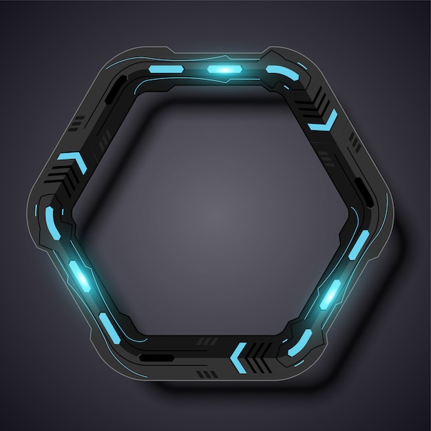 Premium Vector | Hexagonal technology vector banner Premium Vector | Hexagonal technology vector banner