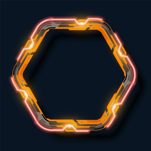 Premium Vector | Hexagonal technology vector banner Premium Vector | Hexagonal technology vector banner