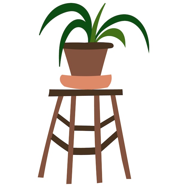 Premium Vector House Plant Design Vector Illustration