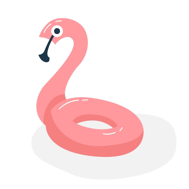 Premium Vector Inflatable Flamingo Summer Flamingo Float Toy Pool