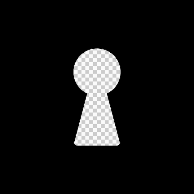 Premium Vector | Keyhole on dark Premium Vector | Keyhole on dark