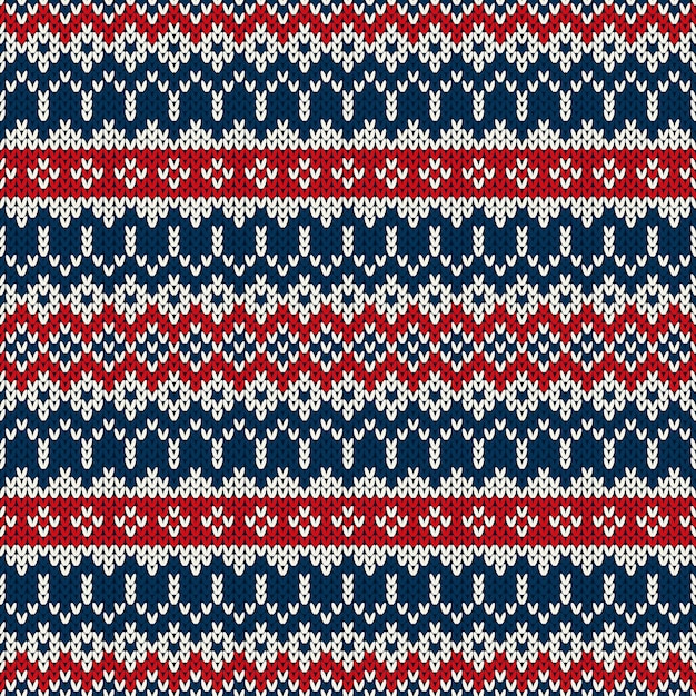 Premium Vector | Knitted sweater design. seamless pattern Premium Vector | Knitted sweater design. seamless pattern