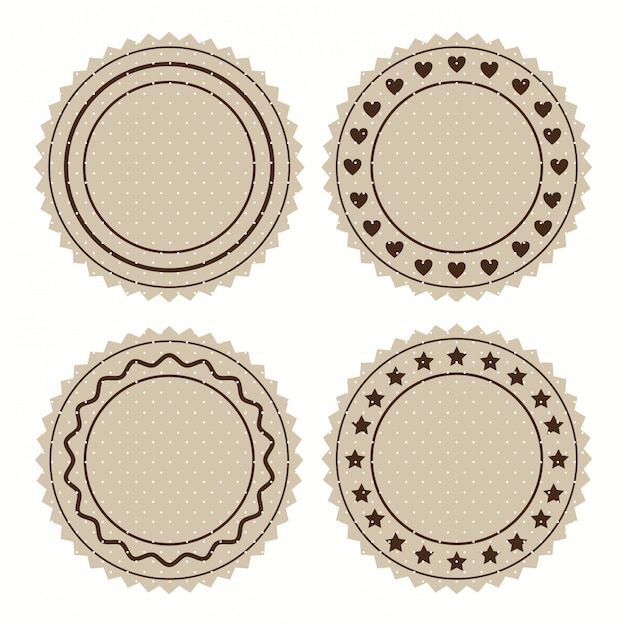 Premium Vector | Label design Premium Vector | Label design