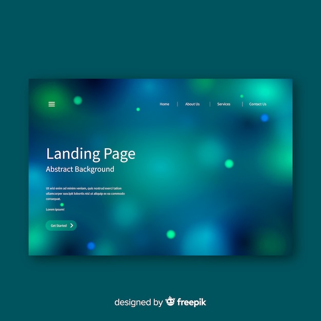 Free Vector | Landing page abstract background Free Vector | Landing page abstract background