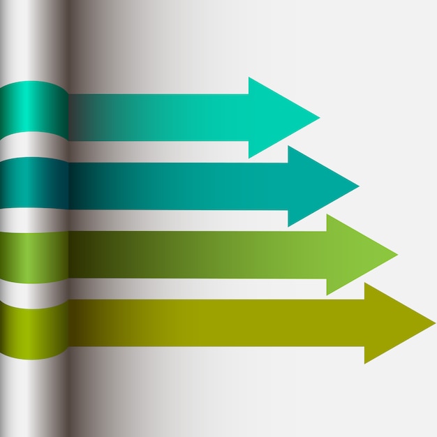 Premium Vector | Layout with arrows Premium Vector | Layout with arrows