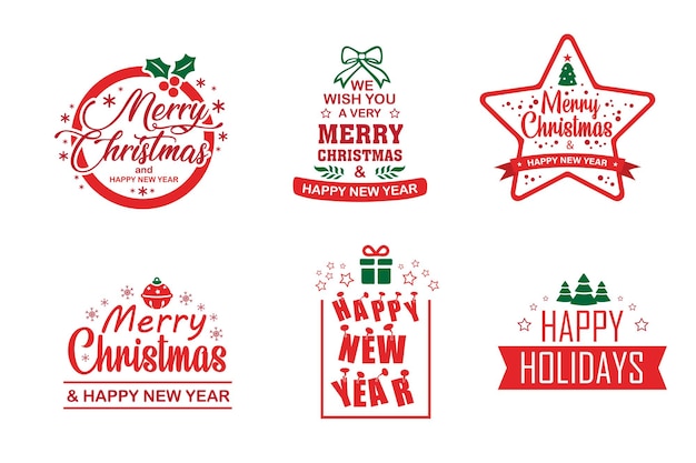 Premium Vector Lettering Christmas Quotes