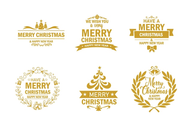 Premium Vector Lettering Christmas Quotes