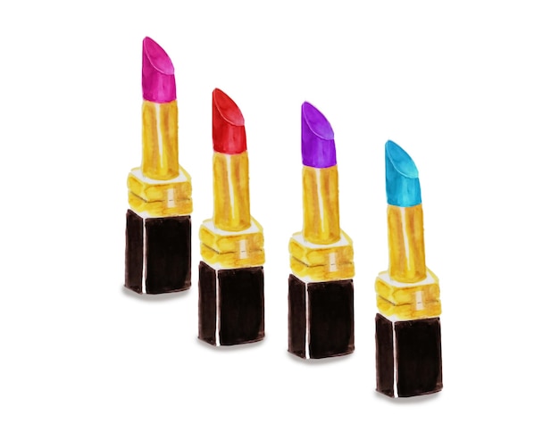 Premium Vector Lipstick Colors