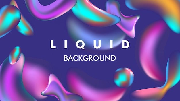 Premium Vector | Liquid gradient color background, fluid gradient Premium Vector | Liquid gradient color background, fluid gradient