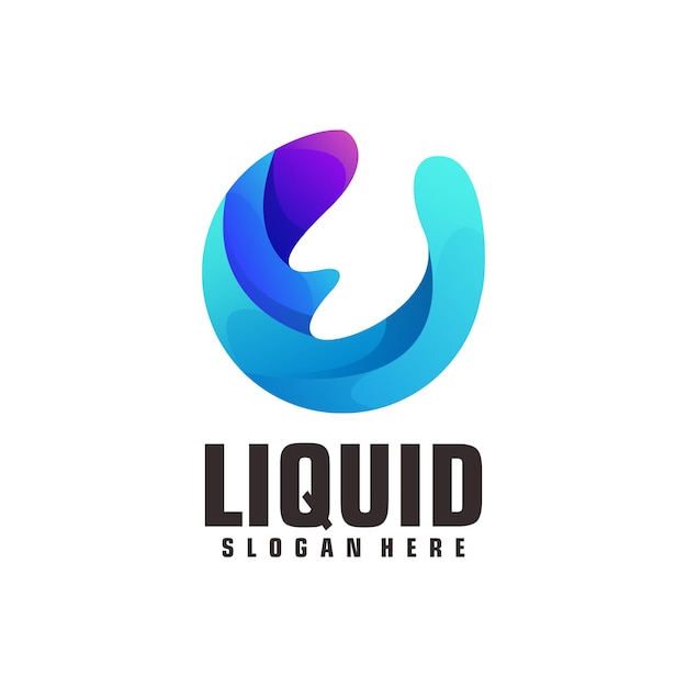 Premium Vector | Liquid logo Premium Vector | Liquid logo