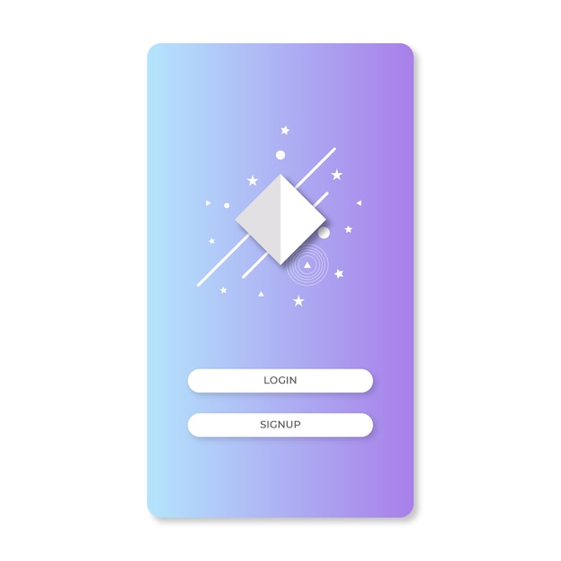 Premium Vector Login Form Ui Template - Bank2home.com Premium Vector Login Form Ui Template - Bank2home.com