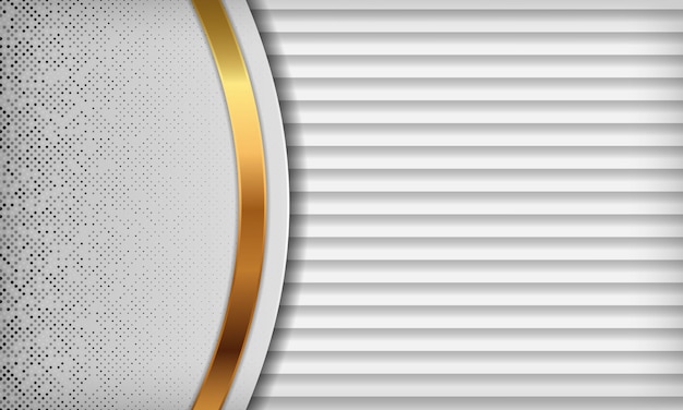 Premium Vector Luxury White Abstract Background With Overlap Layers