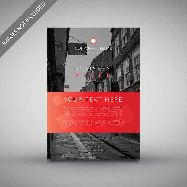 Premium Vector | Minimalist flyer design Premium Vector | Minimalist flyer design