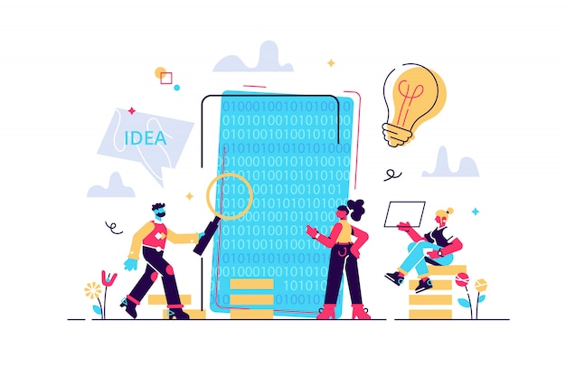 Premium Vector Mobile Application Development Process Software Api Prototyping And Testing