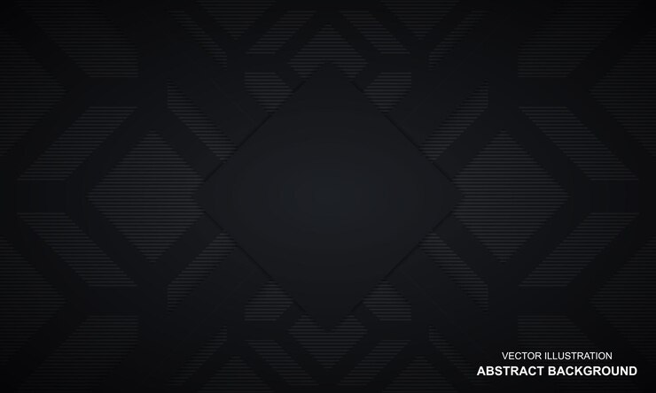 Premium Vector Modern Abstract Background Black Dop