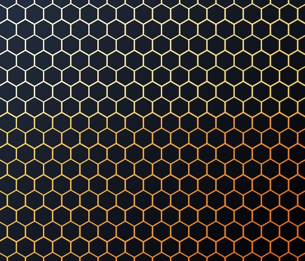 Premium Vector | Modern abstract hexagonal background vector Premium Vector | Modern abstract hexagonal background vector