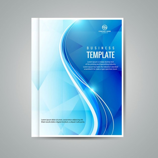 Free Vector | Modern business booklet Free Vector | Modern business booklet