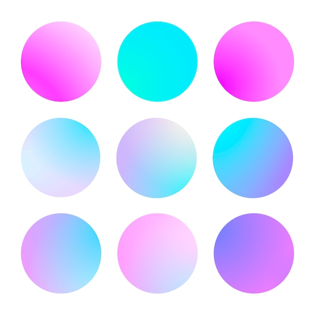 Modern gradient set abstract background Vector | Premium Download Modern gradient set abstract background Vector | Premium Download