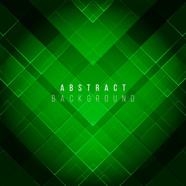 Premium Vector Modern Green Geometric Abstract Background