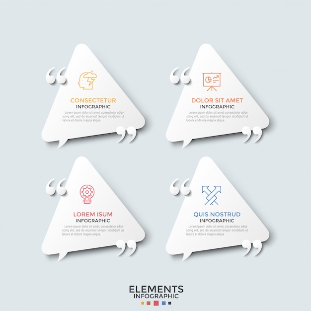 Premium Vector | Modern infographic template Premium Vector | Modern infographic template