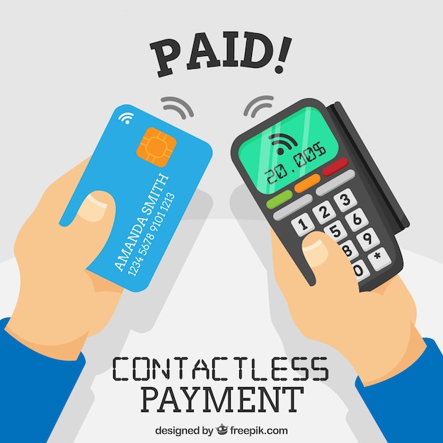 Free Vector | Modern payment method composition Free Vector | Modern payment method composition