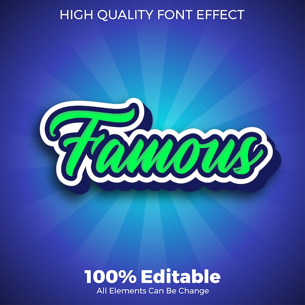 Premium Vector Modern Script Text Style Editable Font Effect