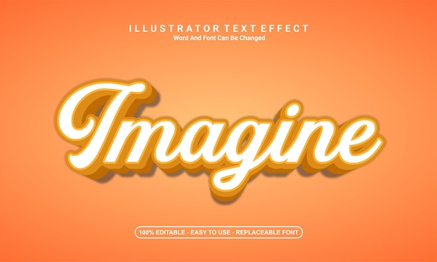 Premium Vector Modern Text Effect Design Imagine