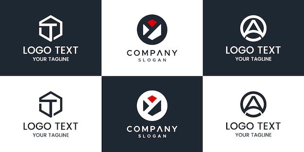 Premium Vector | Monogram logo Premium Vector | Monogram logo